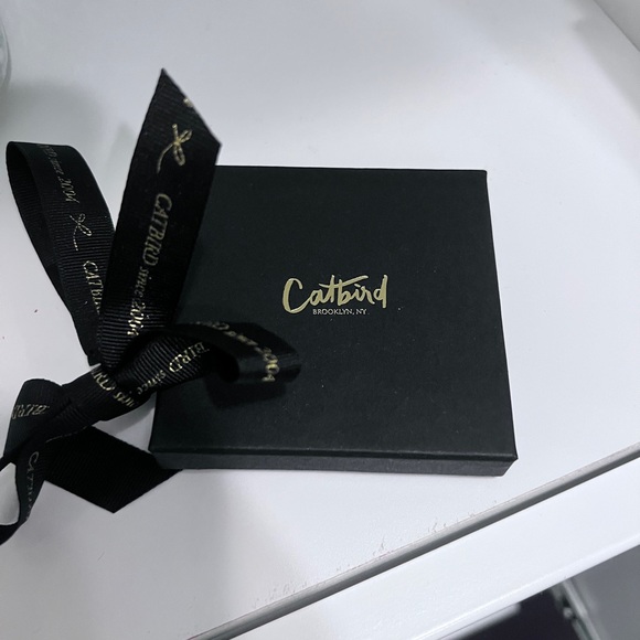 Catbird | Jewelry | Catbird Black Gift Box With Ribbon | Poshmark